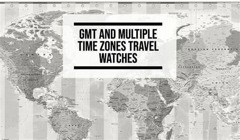 Gmt Time Zone Map