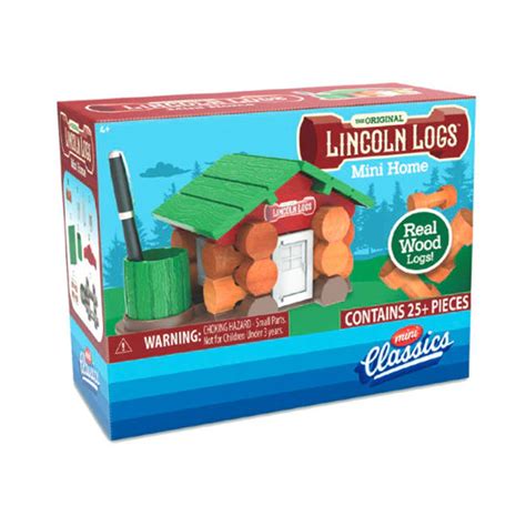 Lincoln Logs Mini Home Mini Classics Best For Ages 3 To 12