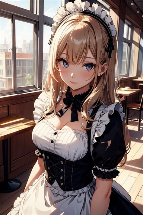 まつば見習い Ai術士 On Twitter Ai美少女 Aiart Aiイラスト Aigirl メイドさん 33 本日は