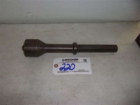 Large Bull Nose Chisel Backes Commercial Auctioneers