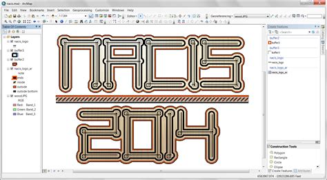 Bg Cartography Building A Logo With Arcmap
