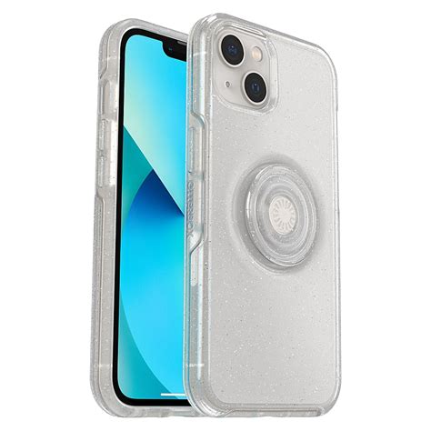 Best Buy Otterbox Otter Pop Symmetry Clear Case With Popgrip For Apple Iphone Stardust