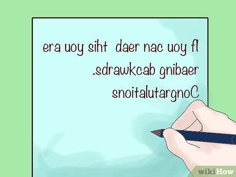 3 Ways To Read Backwards Wikihow