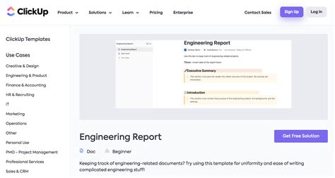 10 Free Engineering Templates For Software Product Engineers