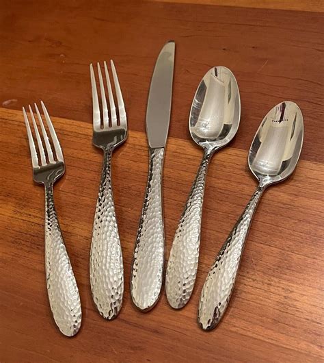 Oneida Hammered Flatware