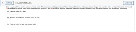 Solved A P Woman Asked For A Raise B P Woman Received Chegg