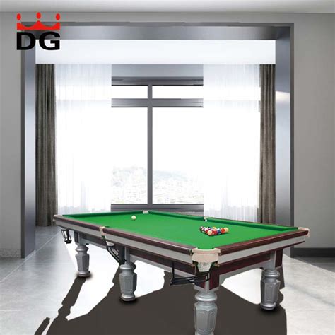 New Product Indoor Solid Wood Snooker Table Billiard Table Cushions