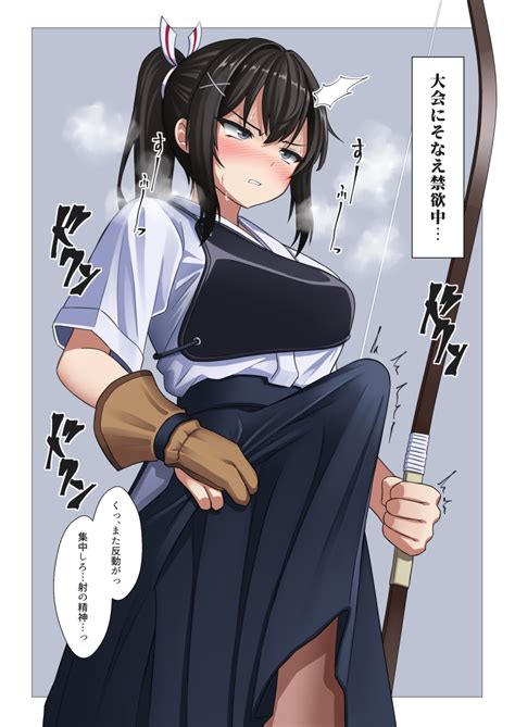 rule 34 1futa archer uniform archery big penis blush blushing bow