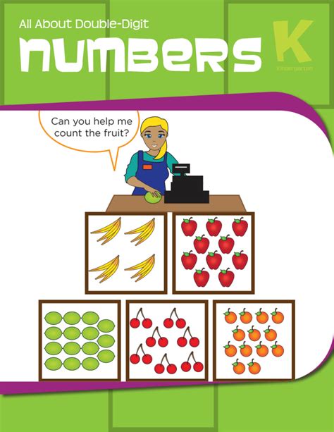 All About Double Digit Numbers Workbook Sania Library
