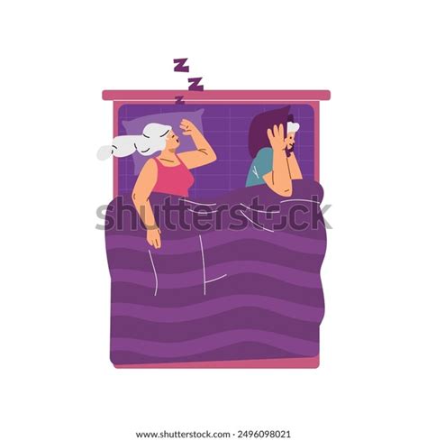 1 Waking Women Sitting On Bed Top View Stock Vectors And Vector Art