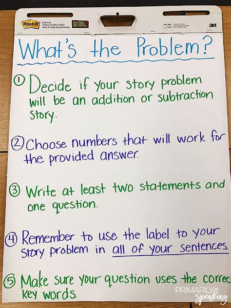 Teaching Babes To Write Word Problems Primarily Speaking