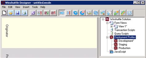 winshuttle designer web help how to create a new solution package for