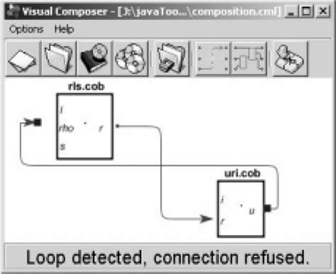 Visual Composer Graphical User Interface Gui Optional Connection