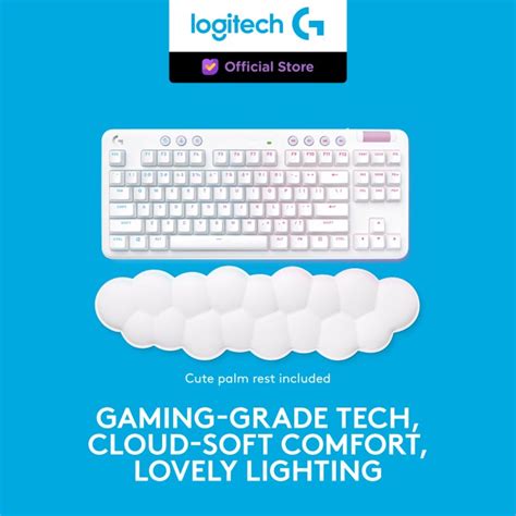 Promo Logitech G715 Keyboard Gaming Wireless Bluetooth Tkl Rgb Tactile