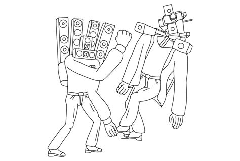 20 Titan Speakerman Coloring Pages Free Printable Pdf And Online Coloring