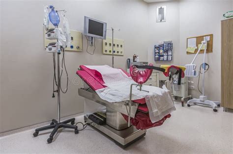 Gynecology In The Clinic Gynecology Room Interior Of The Genicology Clinic Maternity Chair In