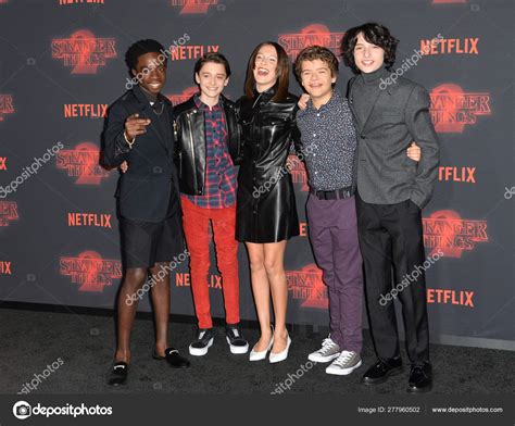 Caleb Mclaughlin Noah Schnapp Millie Bobby Brown Gaten Matarazzo