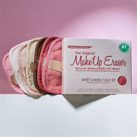Makeup Eraser 7 Day Set Chemical Free Makeup Remover Cloths Gritty