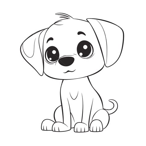 낙서 개요 스케치에 대한 흰색 강아지 그리기 색칠 페이지 벡터 개 그림 그리기 개 그림 개요 개 그림 스케치 Png 일러스트 및 벡터 에 대한 무료 다운로드