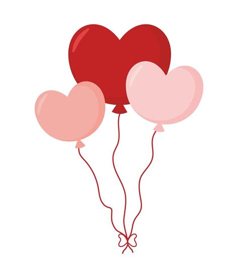 Ilustración De Globos De Corazón 5969112 Vector En Vecteezy