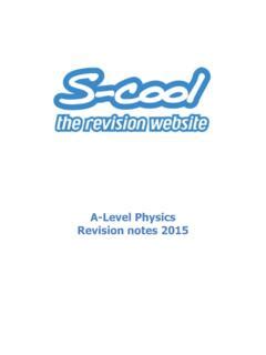 A Level Physics Revision Notes A Level Physics Revision Notes Pdf PDF PRO