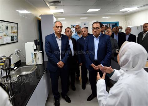 رئيس الوزراء يتفقد مبنى الهيئة العامة للرقابة على الصادرات والواردات