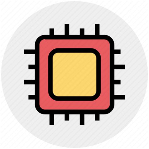 Chip Microchip Processor Processor Chip Processor Cpu Icon