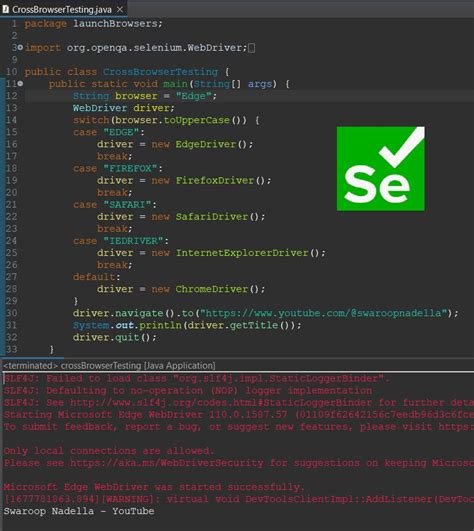 Swaroop Nadella On Linkedin Selenium Crossbrowsertesting