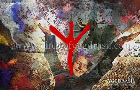 Spirit Symbols Elder Futhark Rune Meanings Algiz