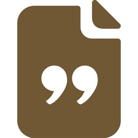 Quotation Generic Flat Icon