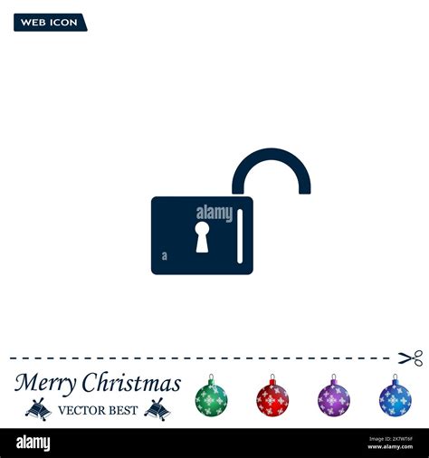 Easy Open Lock Icon Stock Vector Image And Art Alamy