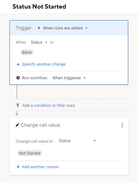 Workflow Trigger When Rows Are Added Not Being Triggered — Smartsheet Community