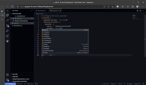 Make Terraform Extension Available In Browser Mode · Issue 768 · Hashicorp Vscode Terraform