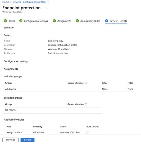 How To Configure Bitlocker With Intune Device Configuration Profile