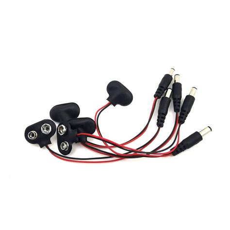 20pcs 9v Battery Connector 9v Battery Button Power Plug For Arduino Mega 2560 1280 Uno R3 5 5 2