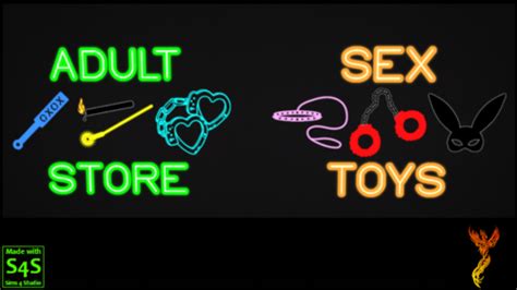 Adult Venue Retail Lts Neon Wall Lights Objects Loverslab