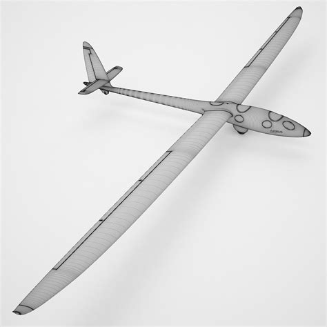 3d Airbus Perlan Mission Ll Glider Turbosquid 2174625