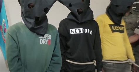 검은 복면 쓰고 눈‧코‧입 구멍만인도 외국인 집단성폭행 용의자 공개