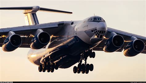Jetphotos On Twitter A Silk Way Airlines Il 76 Landing In Bucharest