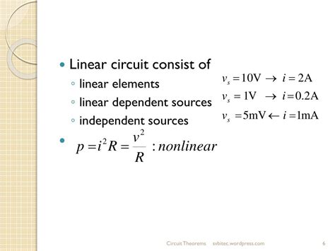 PPT Circuit Theorems PowerPoint Presentation Free Download ID