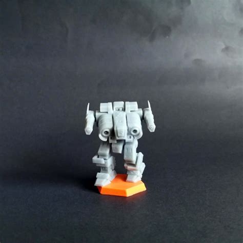 3d Printable Mw4 Fafnir Battletech Miniature By Robert Anthony Davie