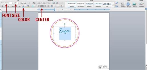 Video How To Make Pretty Labels In Microsoft Word Abby Organizes