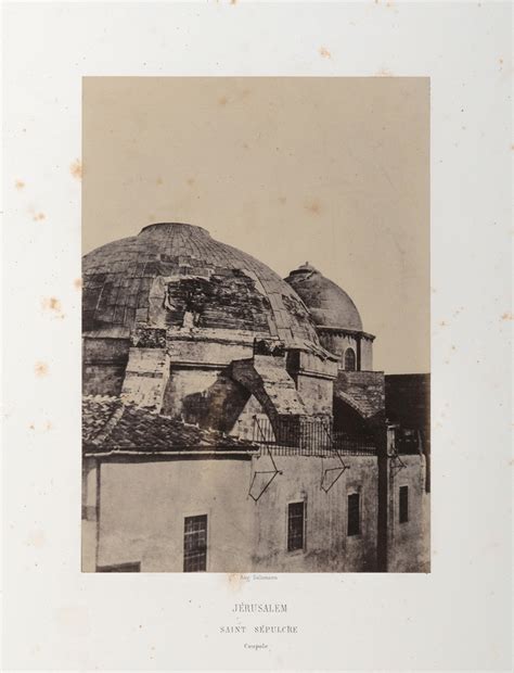 Jerusalem Auguste Salzmann Paris 1856 Forty Photographs Kedem Auction House Ltd