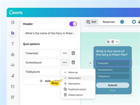 Quiz Maker Crea Quiz Online Gratis Canva