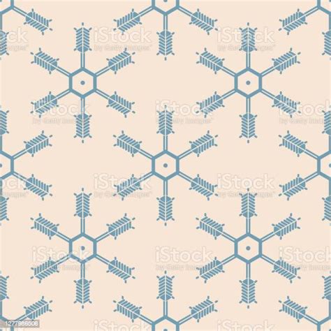매끄러운 벡터 블루 눈송이 패턴 포장 커버 포장 선물 등을위한 크리스마스 배경 새해 휴일 겨울 무늬 12월에 대한 스톡 벡터 아트 및 기타 이미지 Istock