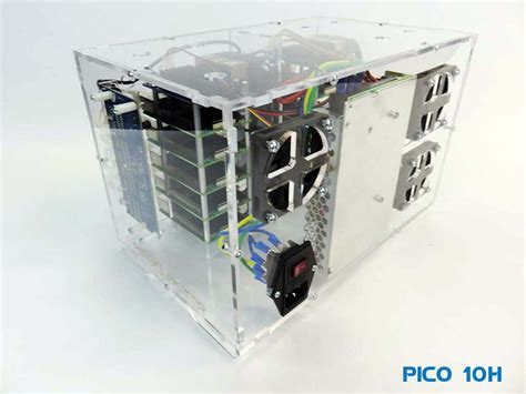 Pico 10 Raspberry Pi Cluster Pi4 8gb Picocluster Desktop Datacenter Picocluster Llc
