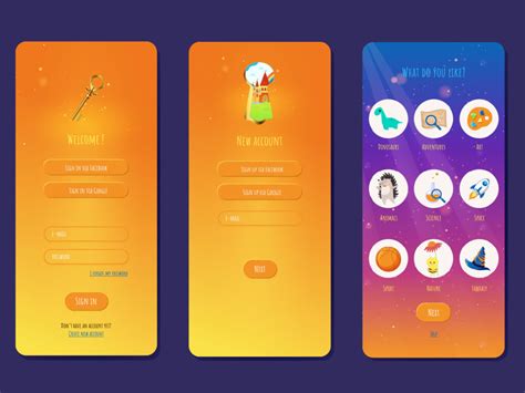A Mobile App UI UX Design For Android And Ios Upwork