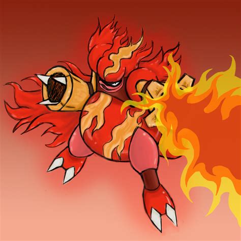 Magmortar By Kazenoha On Deviantart