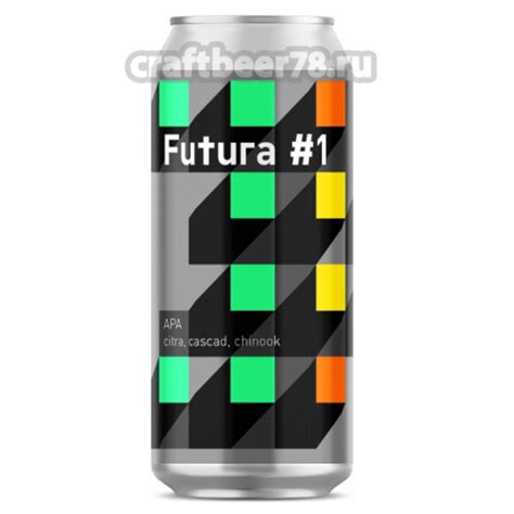 Пиво Futura 1 Apa Сitra Сascade Сhinook Pivot Point 05л Купить пиво в СПб