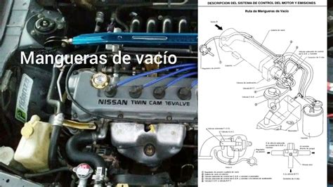 Mangueras De Vacío Nissan Tsuru Tsubame Y Sentra Americano Youtube